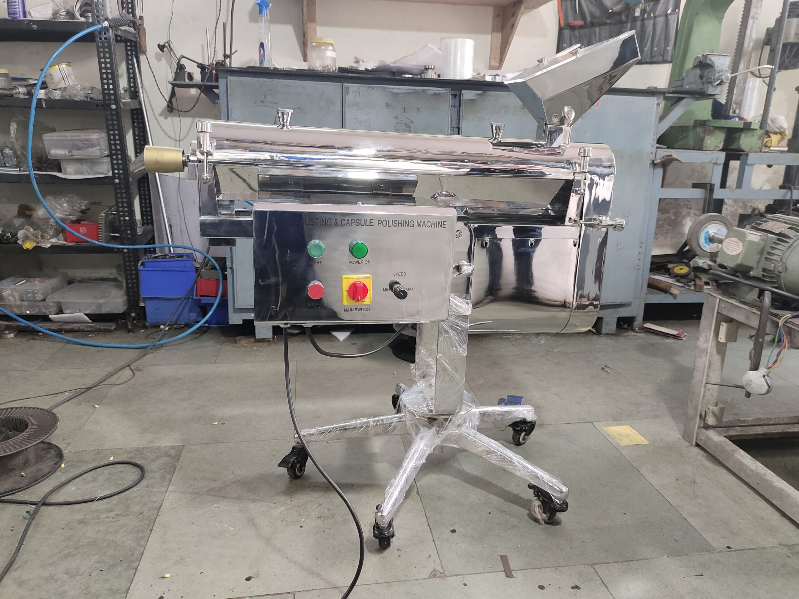 Capsule Polishing Machine – PDP 100 - Pharmafill Technologies